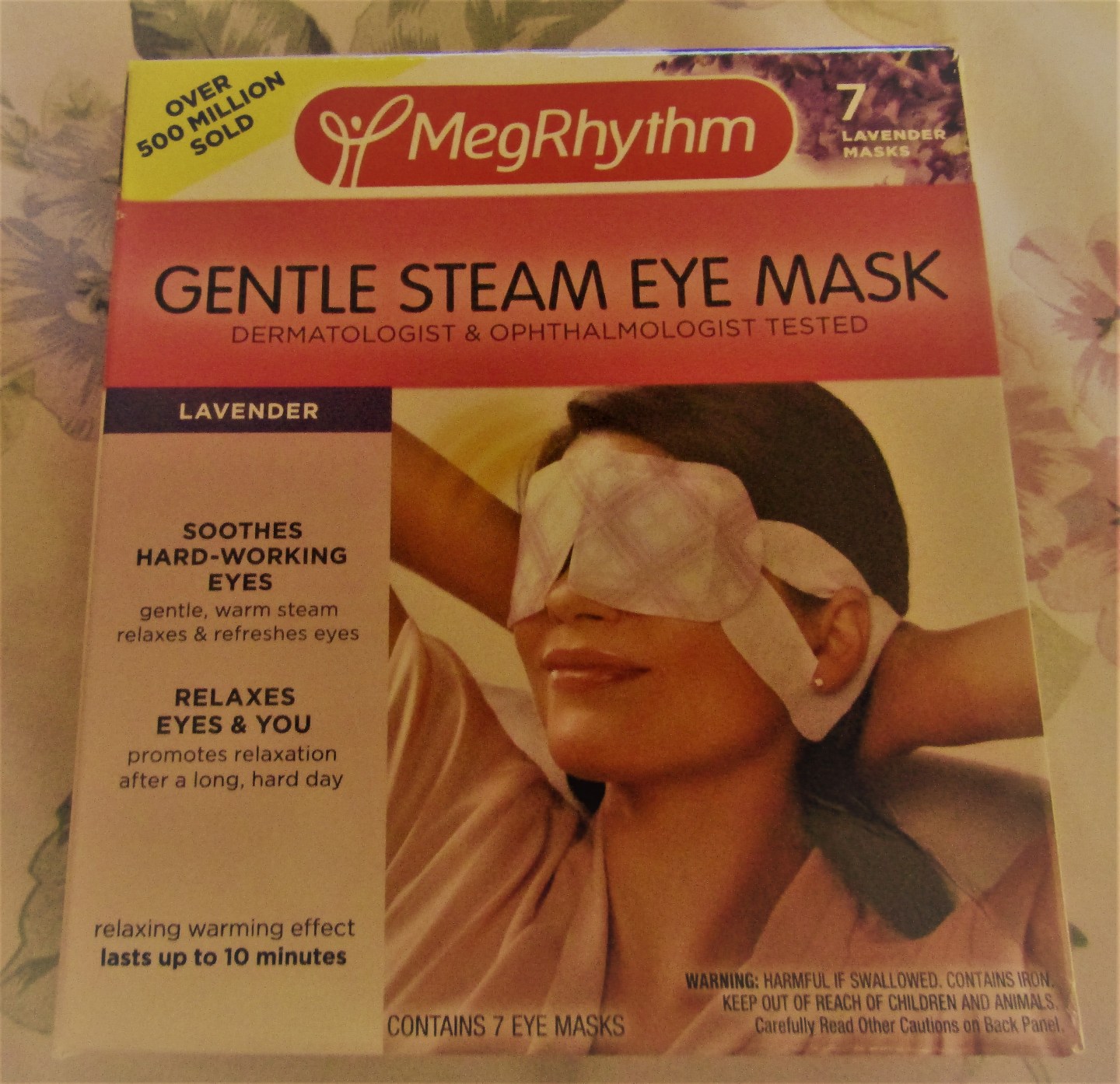 Review: Meg Rhythm Gentle Steam Eye Mask – The Inkblotters