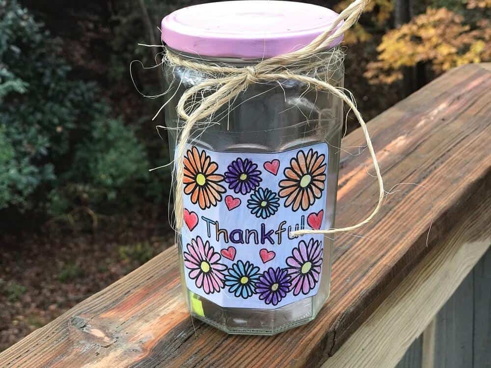 DIY Thankful Jar – The Inkblotters