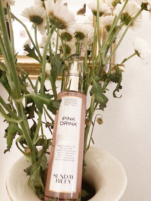 Review: Sunday Riley Pink Drink Firming Resurfacing Peptide Face Mist ...